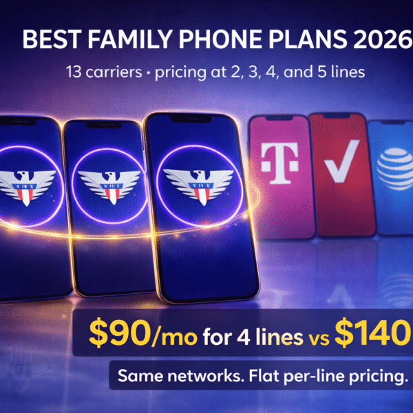Best Phone Plans For 2 Lines 2026 | 13 Carriers Ranked